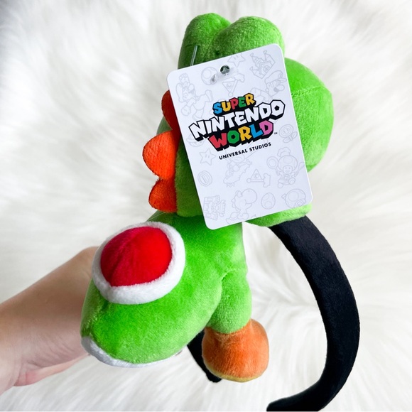 Nintendo | Accessories | Nwt Super Nintendo World Yoshi Headband ...